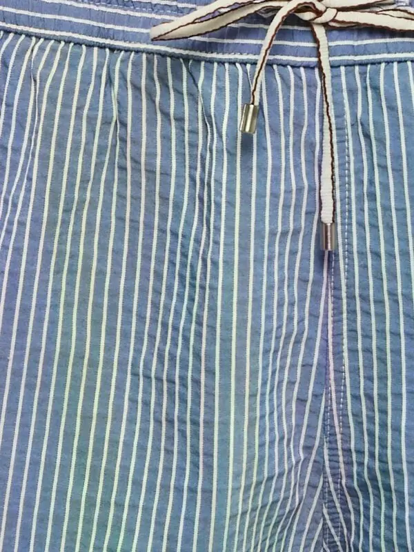 Loro Piana Striped Drawstring Shorts