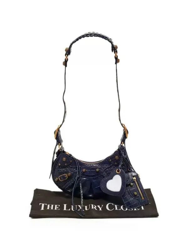Balenciaga Xs Le Cagole Shoulder Bag - Blue