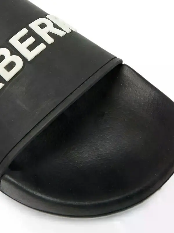 Burberry Embossed Logo Slides