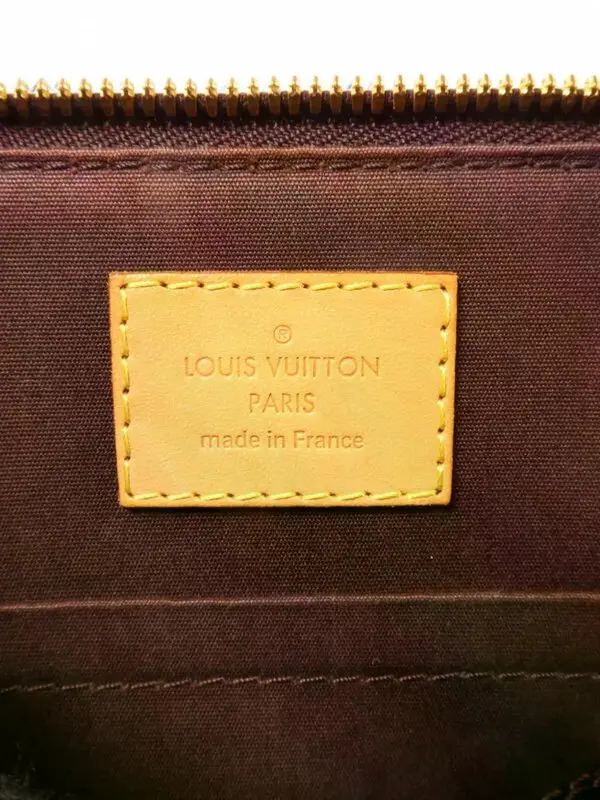 LOUIS VUITTON Alma Bb Monogram Vernis Tote Bag