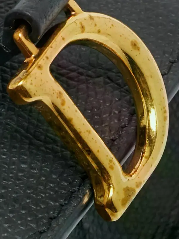 Dior 2018 Saddle Wallet On Chain