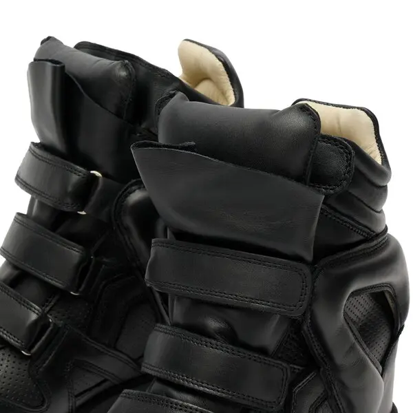 Isabel Marant Étoile Bekett High Top Sneakers With Hidden Wedge - Black