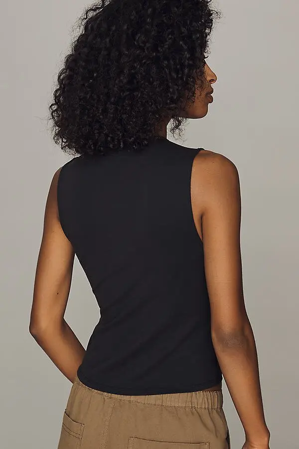 Anthropologie Plunge-neck Tank Top