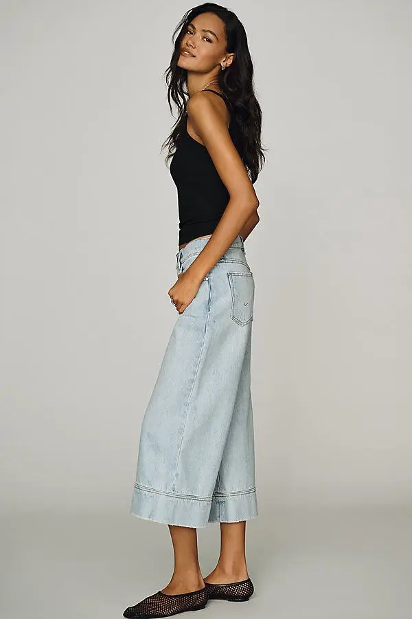 Hudson Jeans Noa Mid-rise Relaxed Culotte Jeans