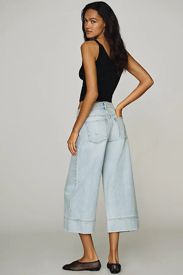 Hudson Jeans Noa Mid-rise Relaxed Culotte Jeans