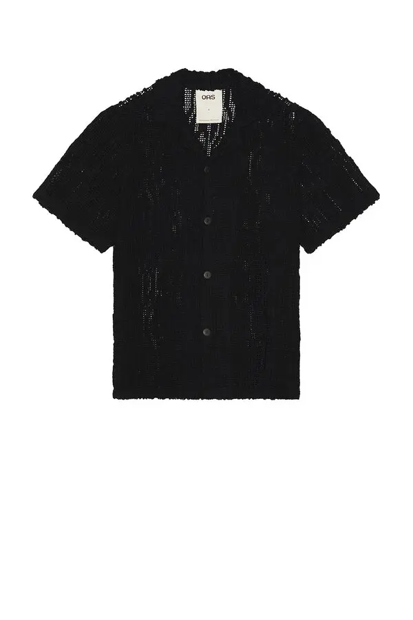 Oas Zefi Cuba Shirt - Black