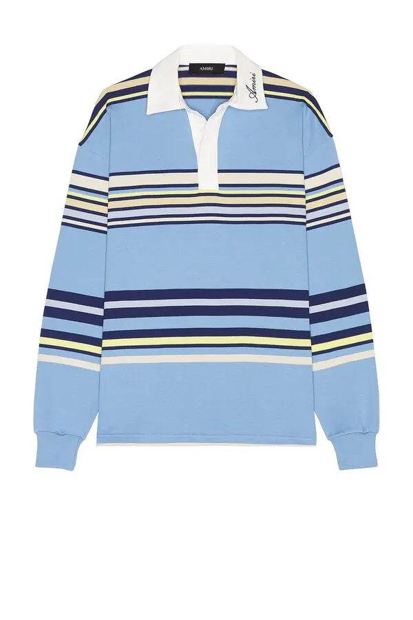 Amiri Striped Polo