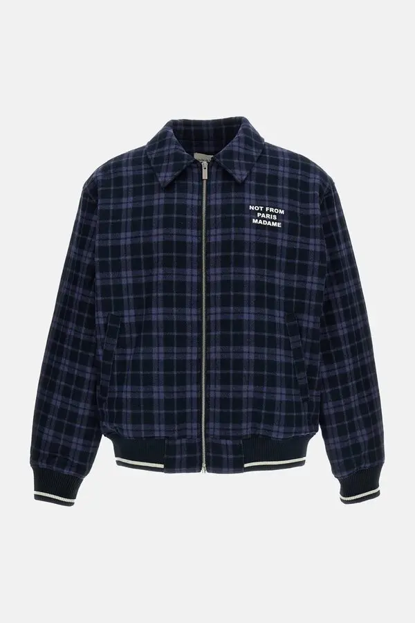 Drole De Monsieur Plaid Flannel Jacket