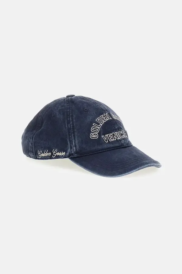 GOLDEN GOOSE Baseball Cap - Blu