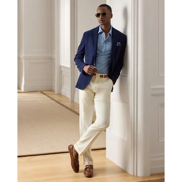Ralph Lauren Linen Jersey Polo Shirt