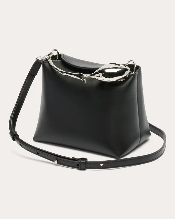 Erdem Mini Bloom Leather Handbag