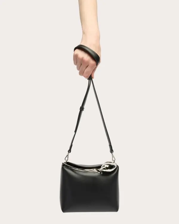 Erdem Mini Bloom Leather Handbag