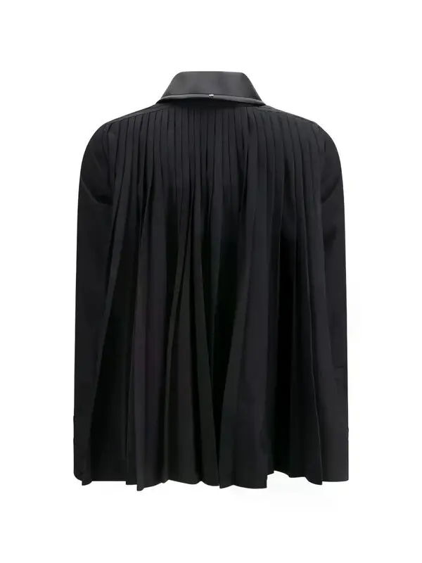 Max Mara Pleated-back Overshirt