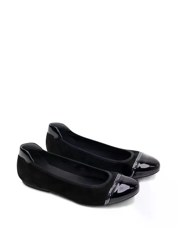 Hogan Sequinned Ballet Flats