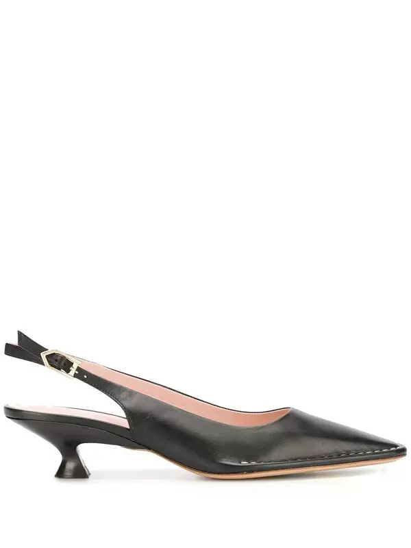 TOD'S Slingback Leather Pumps