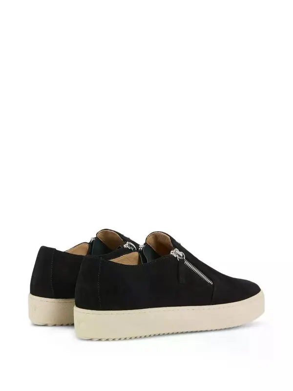 GIUSEPPE ZANOTTI Kobe Velour Sneakers - Black