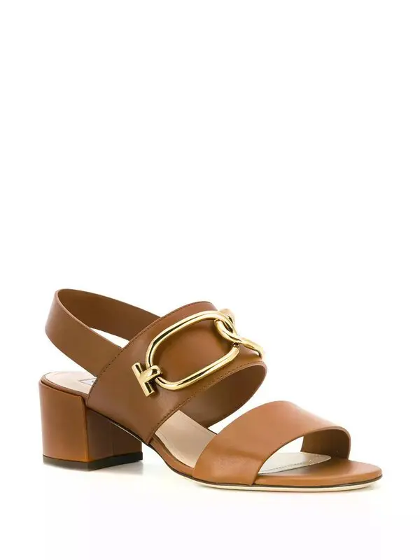 TOD'S Open Toe Slingback Sandals
