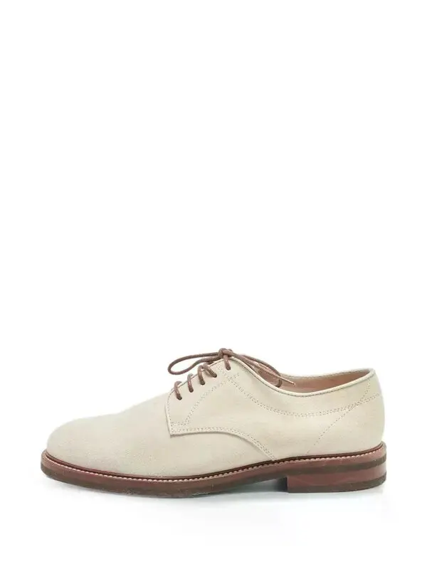Brunello Cucinelli Suede Oxford Shoes