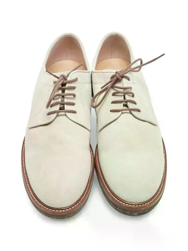 Brunello Cucinelli Suede Oxford Shoes