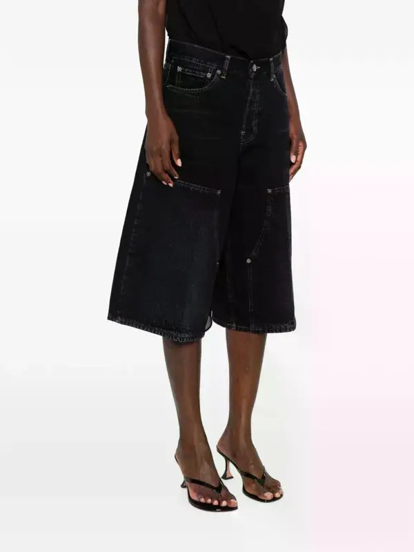 HAIKURE Legacy Panelled Shorts - Blue