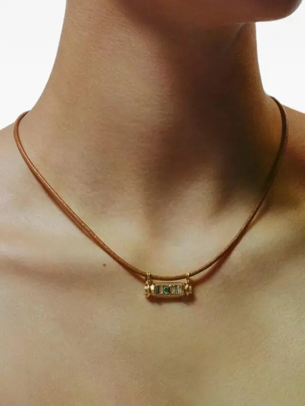 MARIE LICHTENBERG Luck Smash Locket Necklace