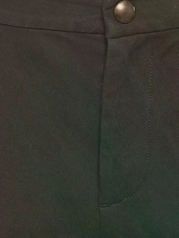 Ralph Lauren Suede Paneled Trousers
