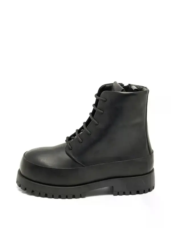 FERRAGAMO Fede Lace-up Combat Boots