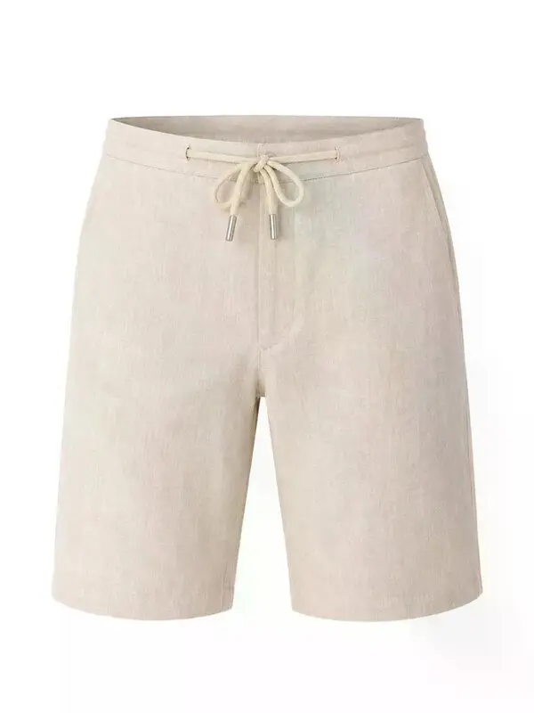 PATRICK ASSARAF Linen Drawstring Shorts
