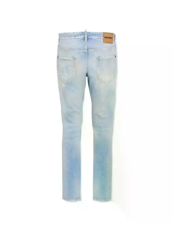 Dsquared2 Patched Superlite Teddy Jeans