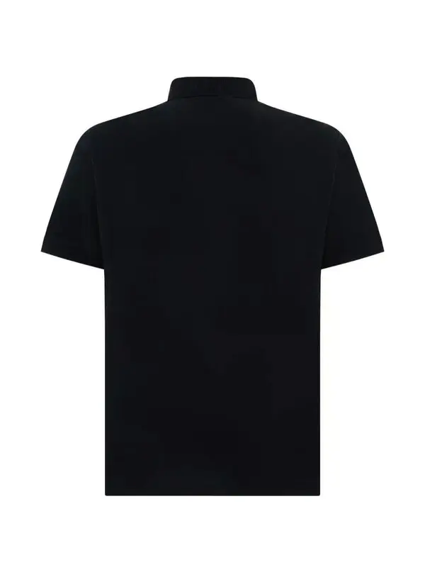 Stone Island Logo-patch Short-sleeve Polo Shirt