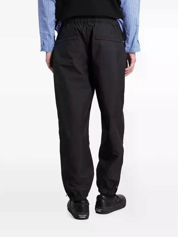 Comme Des Garçons Elasticated-cuff Track Pants