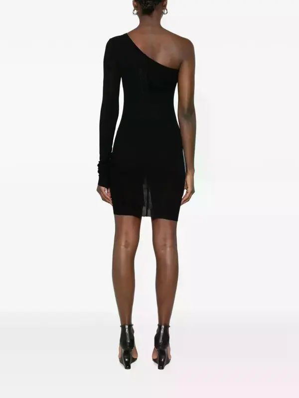 Rick Owens One-shoulder Mini Dress