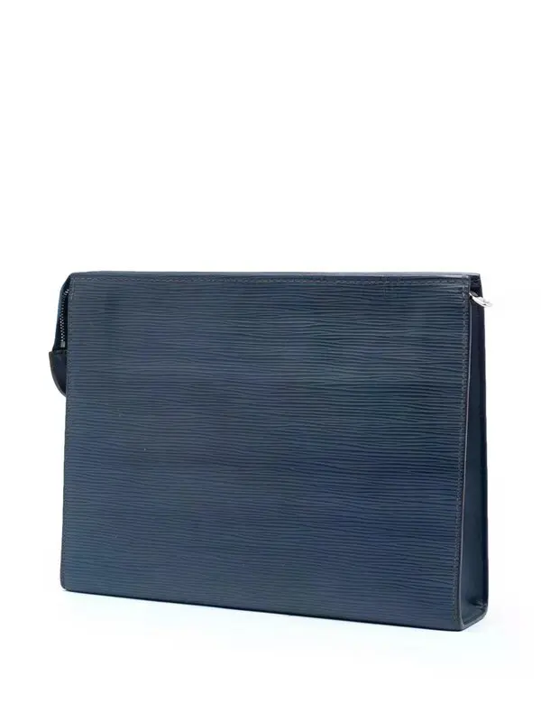 LOUIS VUITTON Epi Toiletry Pouch 26 Clutch Bag - Blue