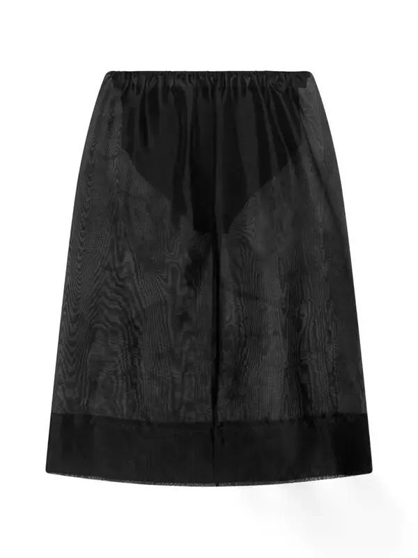 HERSKIND Kira Semi-sheer Moiré Midi Skirt