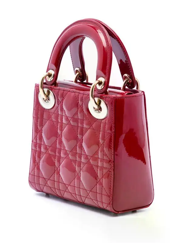Dior Lady Mini Satchel - Red