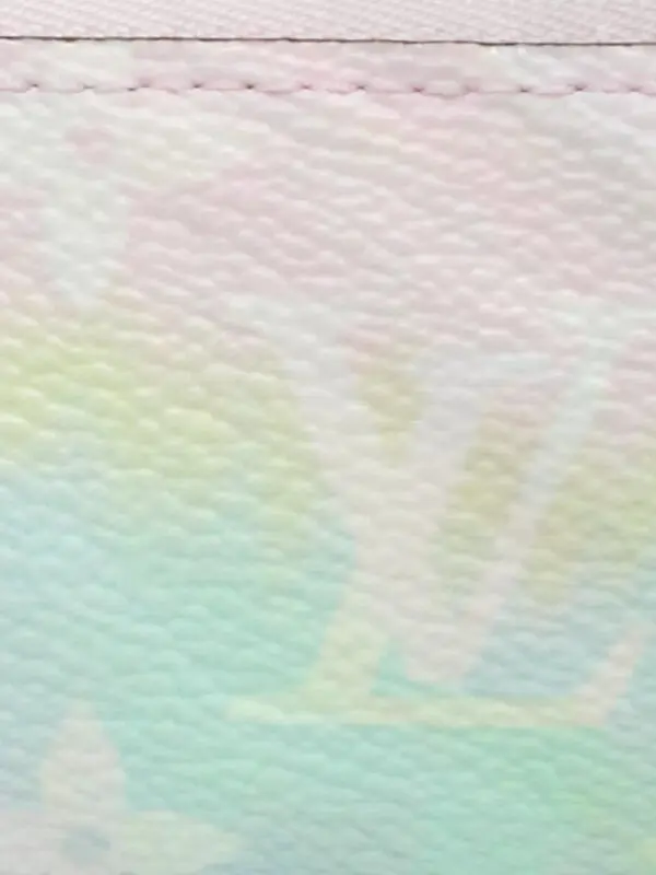 LOUIS VUITTON Monogram Escale Elizabeth Pencil Pouch - Pink