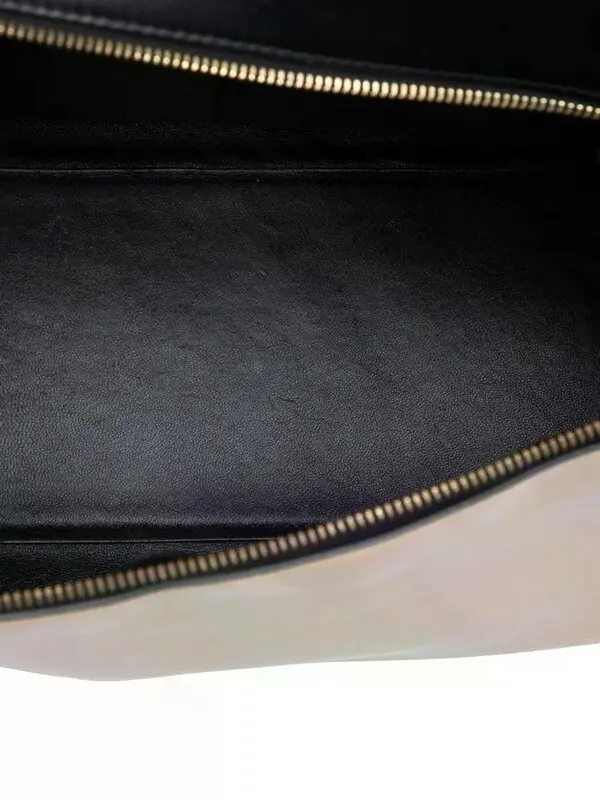 Celine Medium Bicolor Leather Edge Handbag