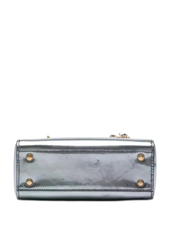 Dior Mini Lady Satchel - Silver