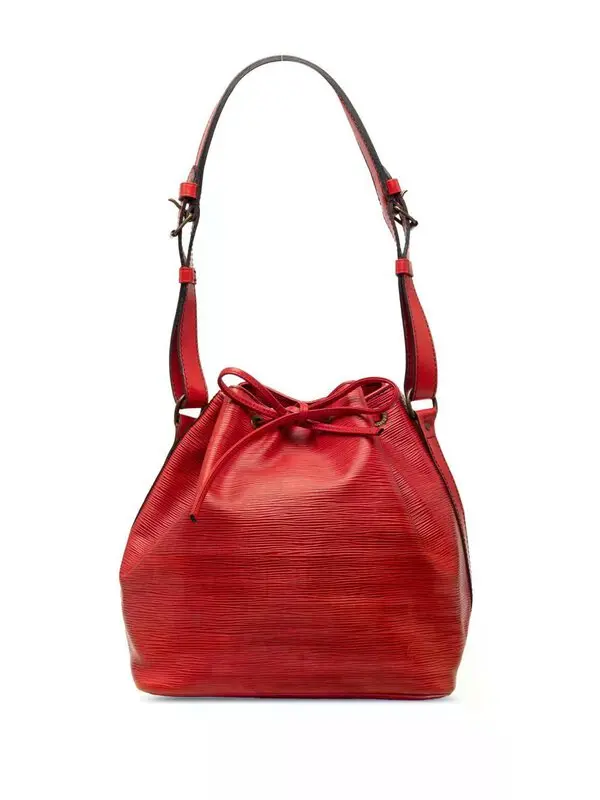 LOUIS VUITTON Epi Leather Petit Noé Bucket Bag