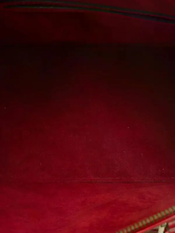 LOUIS VUITTON Epi Alma Pm Handbag - Red