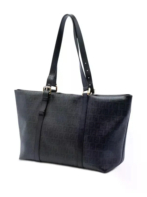 Fendi Zucchino Coated Canvas Tote Bag