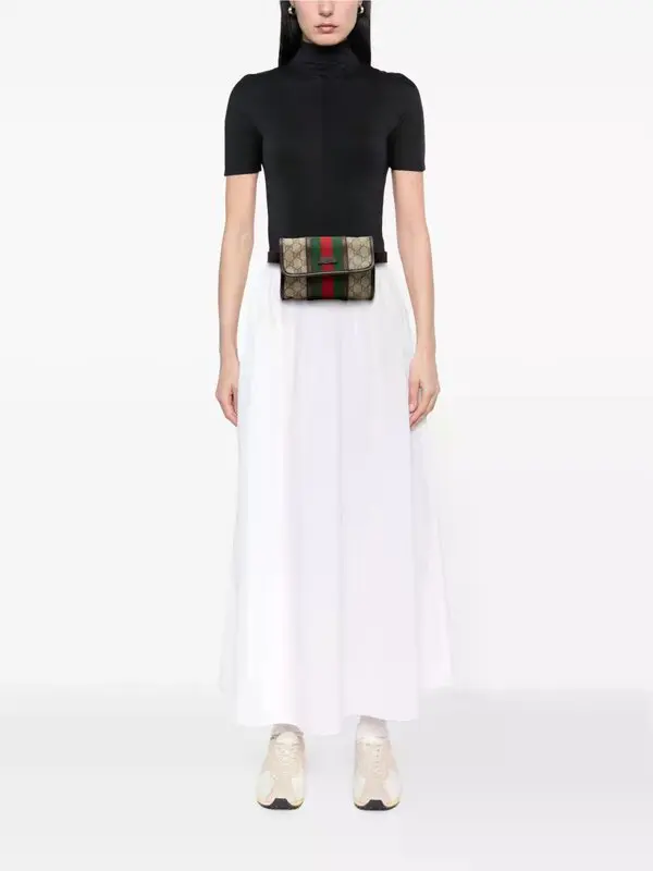 Gucci Gg Supreme Web Belt Bag