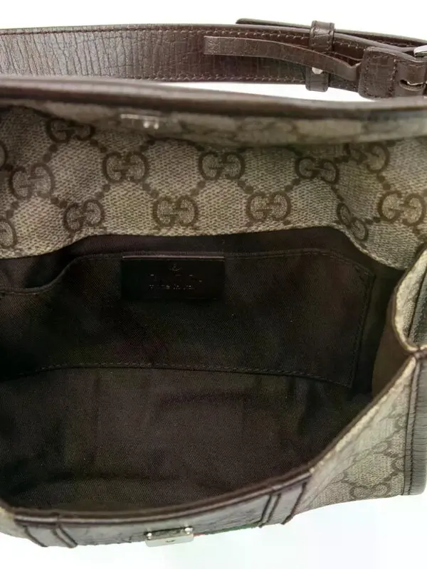 Gucci Gg Supreme Web Belt Bag