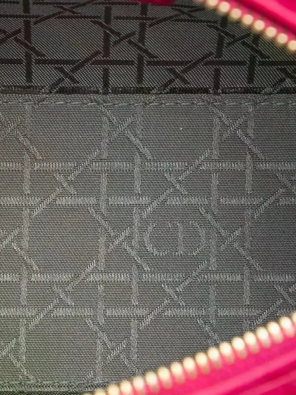 Dior Medium Lambskin Lady Satchel - Pink