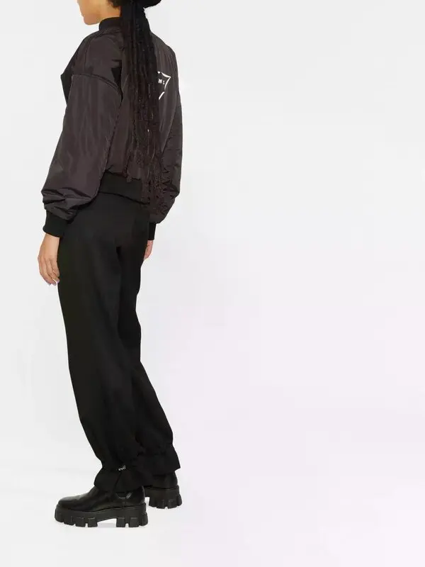 Versace Logo-print Reversible Bomber Jacket