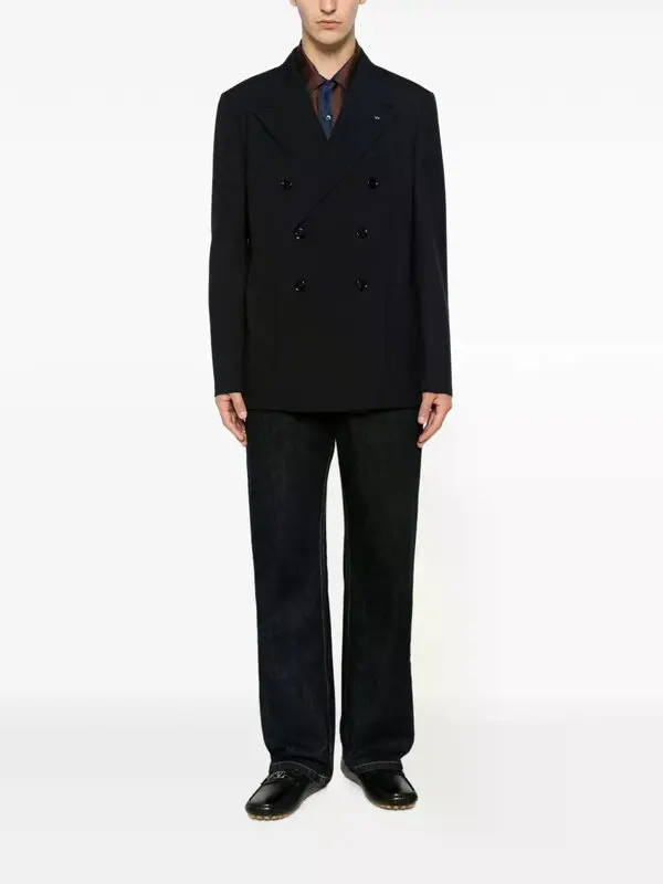 Valentino Garavani Double-breasted Peak-lapel Jacket