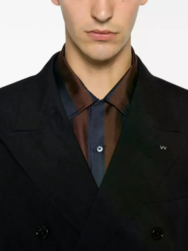 Valentino Garavani Double-breasted Peak-lapel Jacket