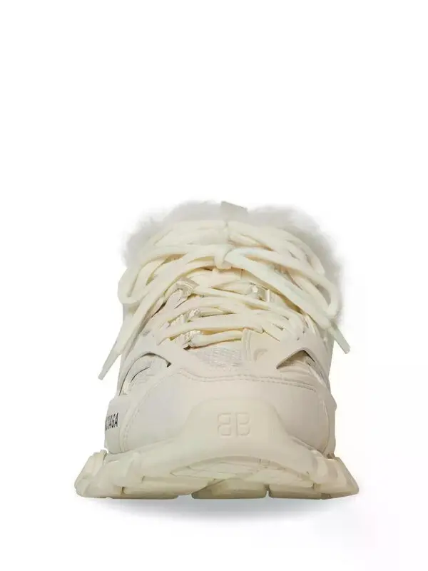 Balenciaga Furry Slide Sandals