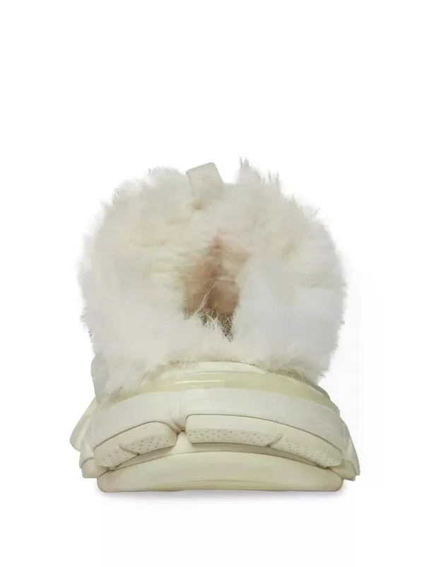 Balenciaga Furry Slide Sandals