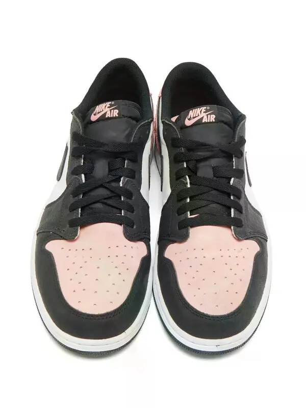 Nike Air Jordan 1 Low Og Lace-up Leather Sneakers - Pink